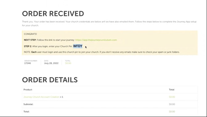 How to create a Church Admin account and set up The Journey App for ...